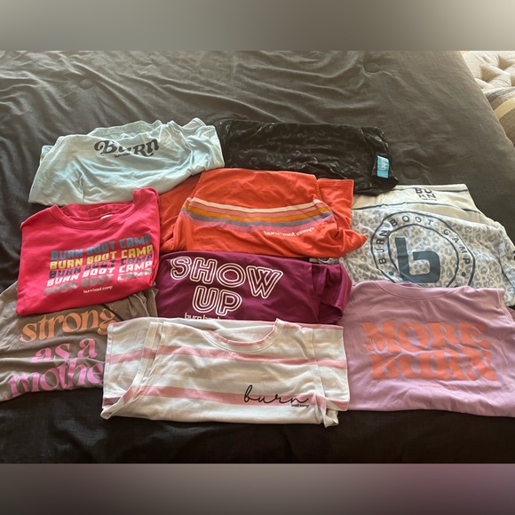 Tops | Burn Boot Camp Tank Tops And 1 Tshirt | Poshmark